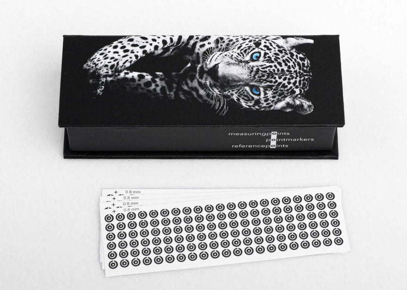 3D scanner reference markers - White target dots – 3D Scanner Supply