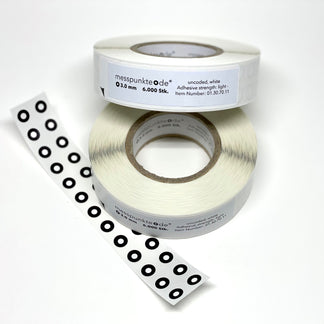 3D scanner reference markers - White target dots – 3D Scanner Supply