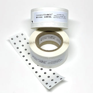 3D scanner reference markers - White target dots – 3D Scanner Supply